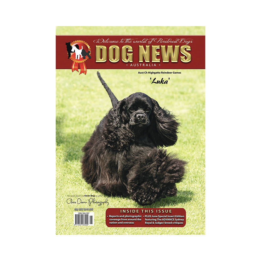 May/June Double Issue - 2022 - Dog News Australia Physical Hard Copy ...